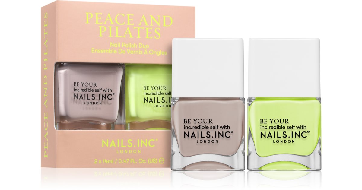 Nails Inc. Peace and Pilates nail polish set | notino.co.uk