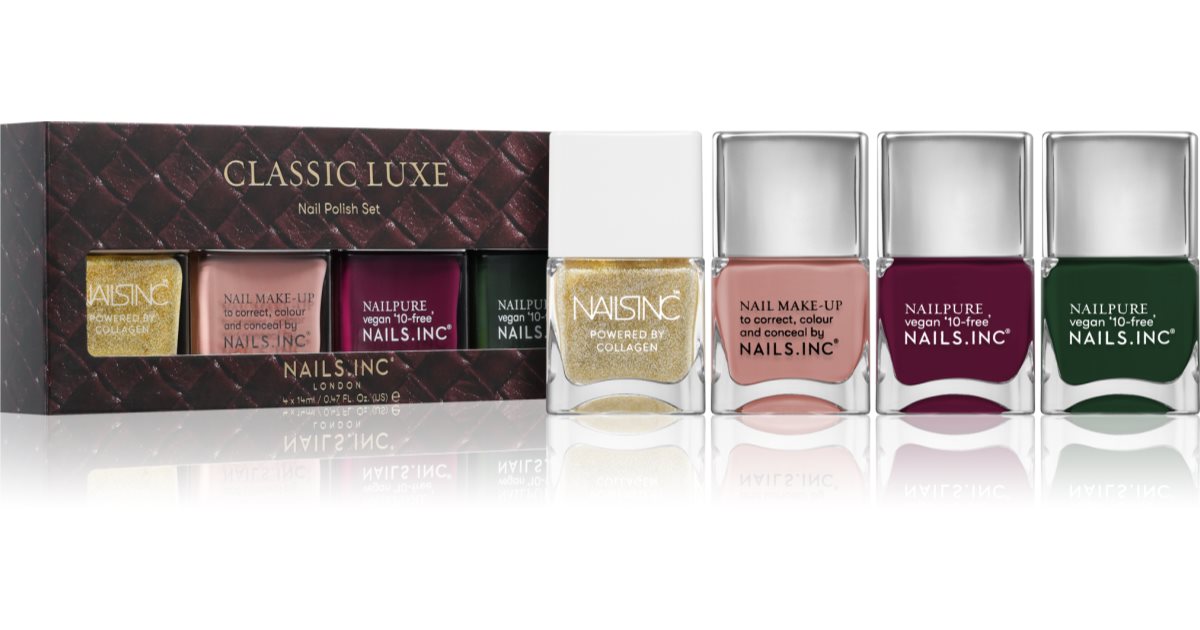 Nails Inc. Classic Luxe nail polish set | notino.co.uk