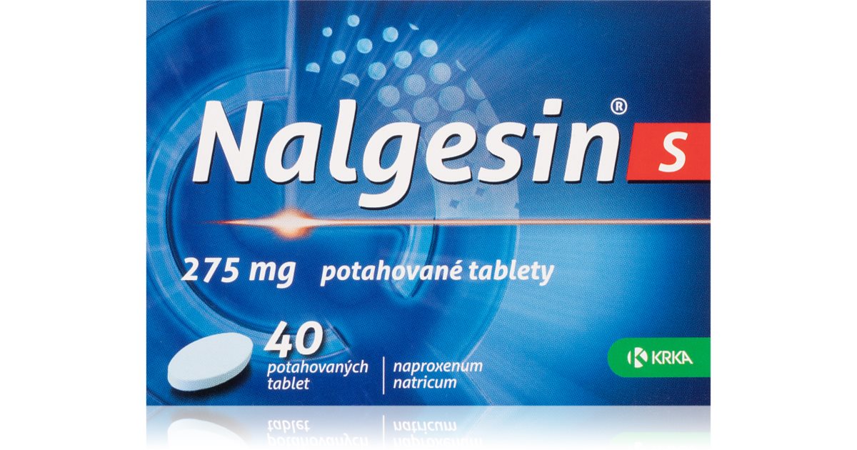 Nalgesin S Nalgesin S 275mg II potahované tablety | notino.cz