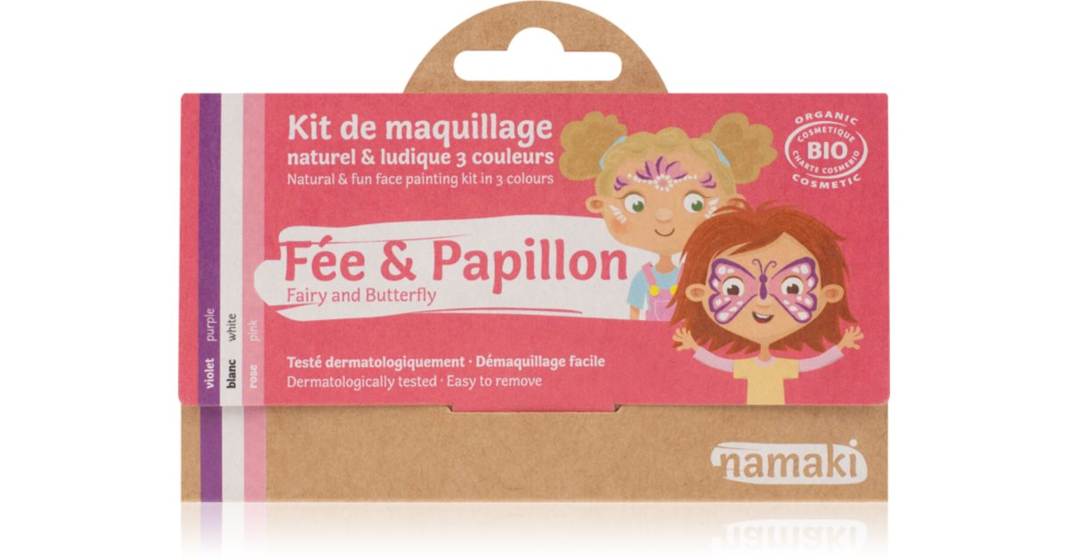 Namaki Color Face Painting Kit Fairy & Butterfly Σετ για παιδιά | notino.gr