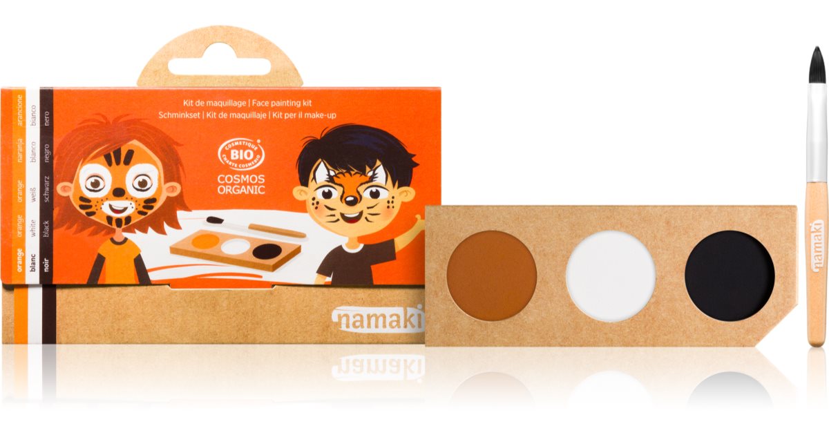 Namaki Color Face Painting Kit Tiger & Fox set za djecu | Notino.hr