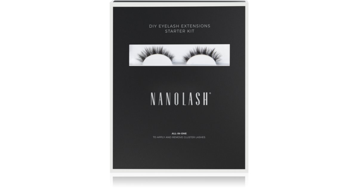 Nanolash Diy Starter Kit Pestañas Postizas Individuales Sin Nudo