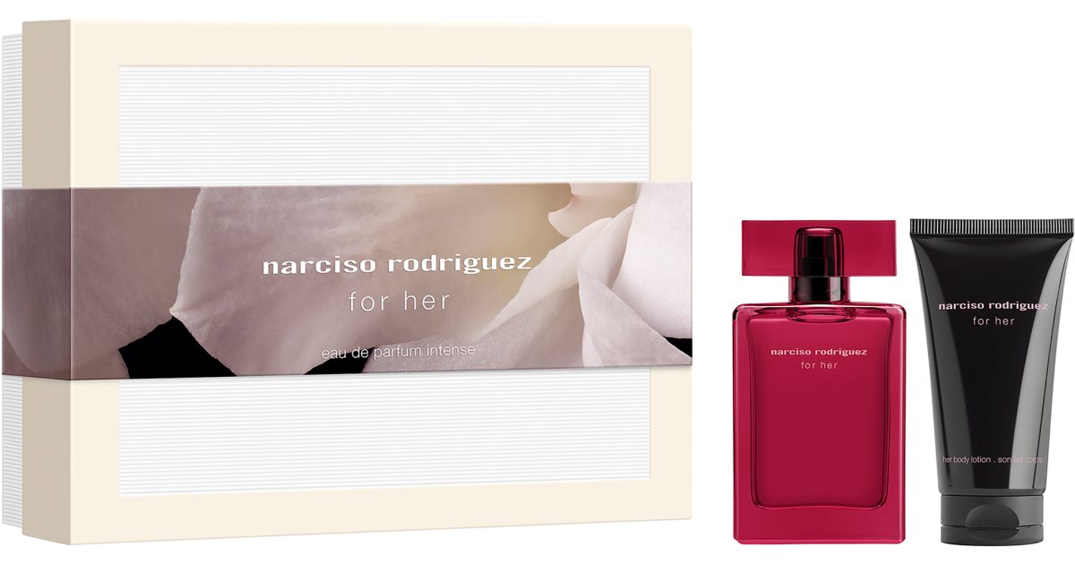 narciso rodriguez for her intense zestaw upominkowy dla kobiet | notino.pl