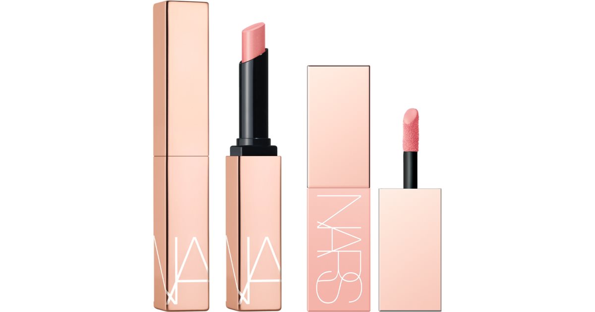 NARS MINI HOLIDAY COLLECTION ORGASM AFTERGLOW LIPSTICK & MINI LIQUID BLUSH DUO coffret cadeau ...