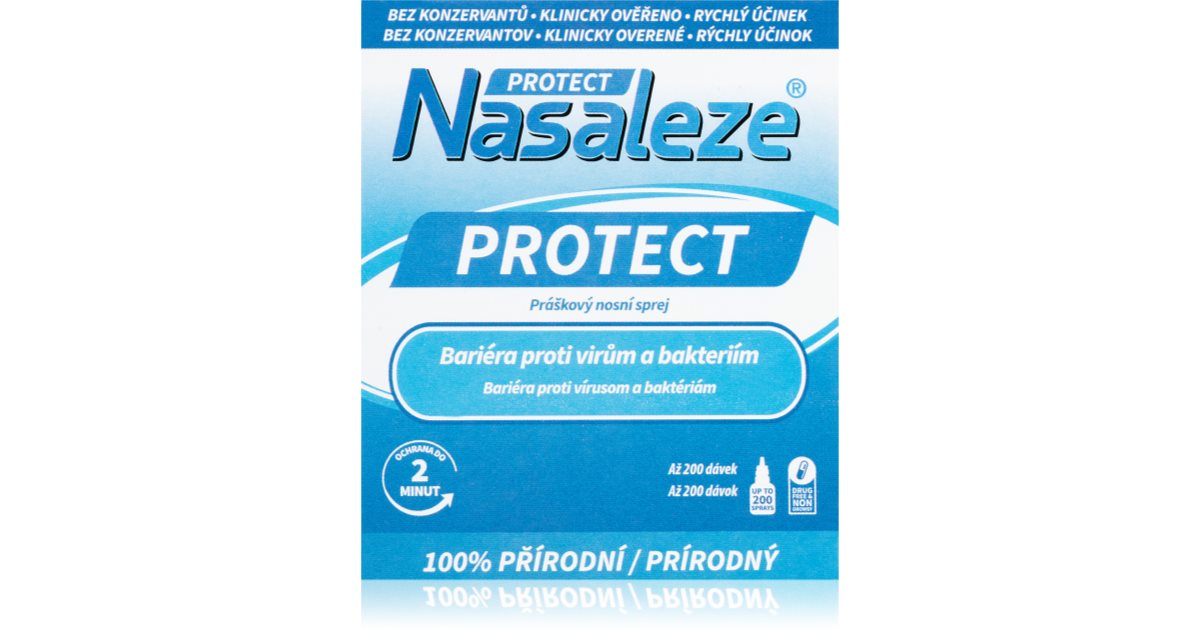 Nasaleze Protect 800mg nosní sprej při chřipce a nachlazení | notino.cz