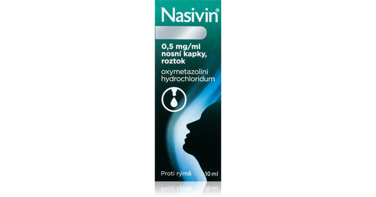 Nasivin Nasivin 0,5 mg/ml nosní kapky, roztok k uvolnění nosu a nosních ...