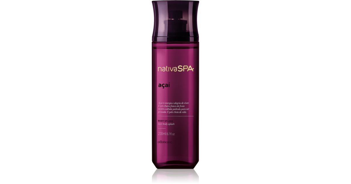 oBoticário Nativa SPA Acai spray corporel | notino.fr