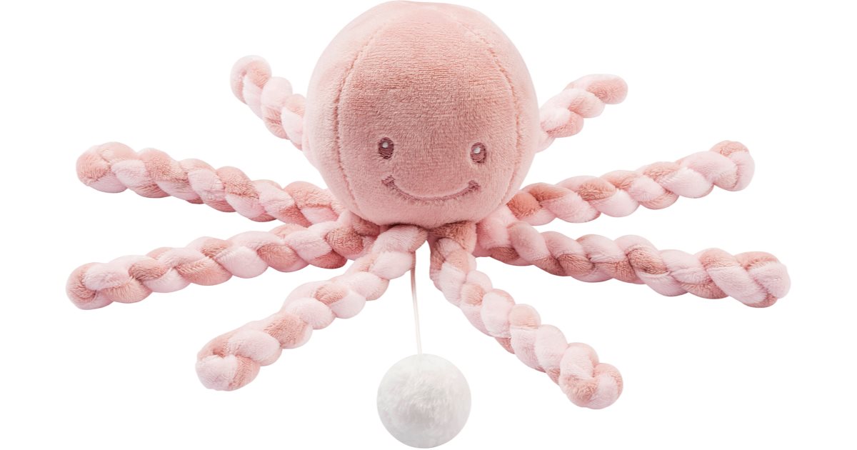 NATTOU Cuddly Octopus PIU PIU giocattolo di pelouche con melodia ...