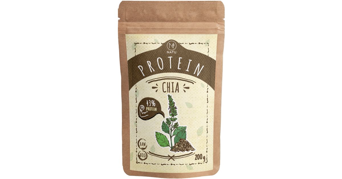NATU Chia Protein BIO vegánsky proteín v BIO kvalite | notino.sk