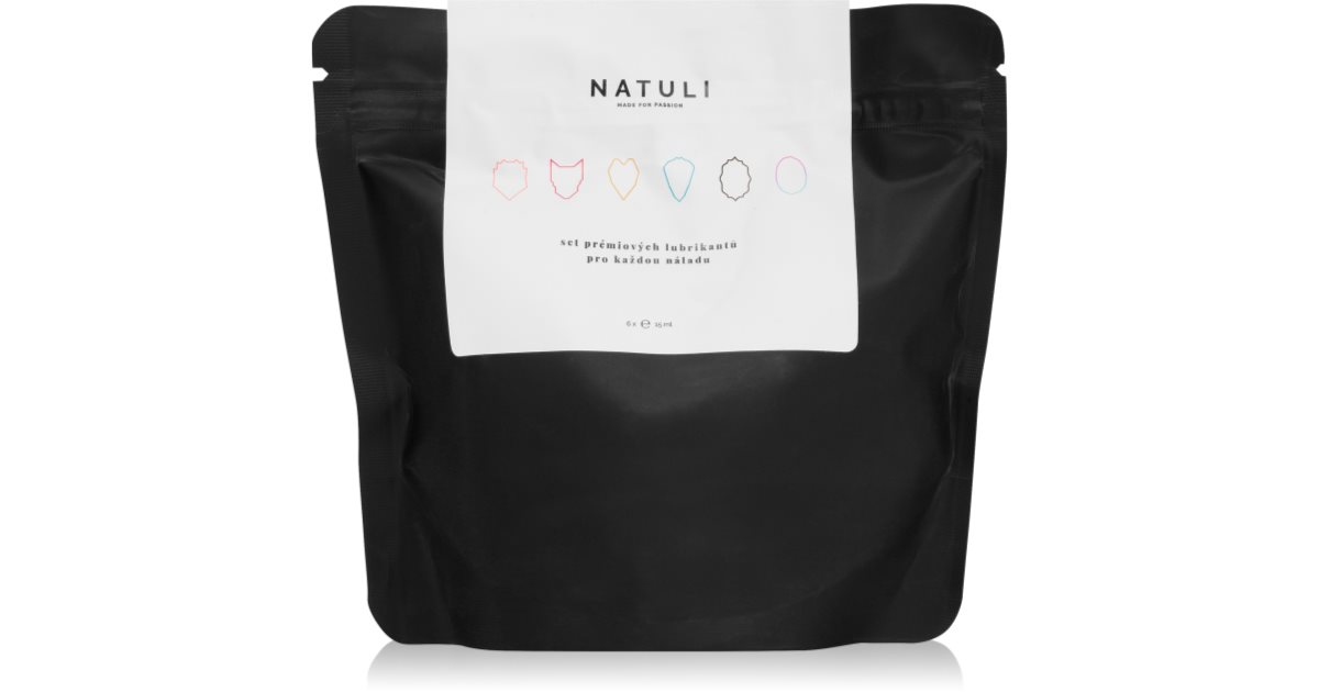 NATULI PREMIUM 6 x 15 ml żel lubrykacyjny