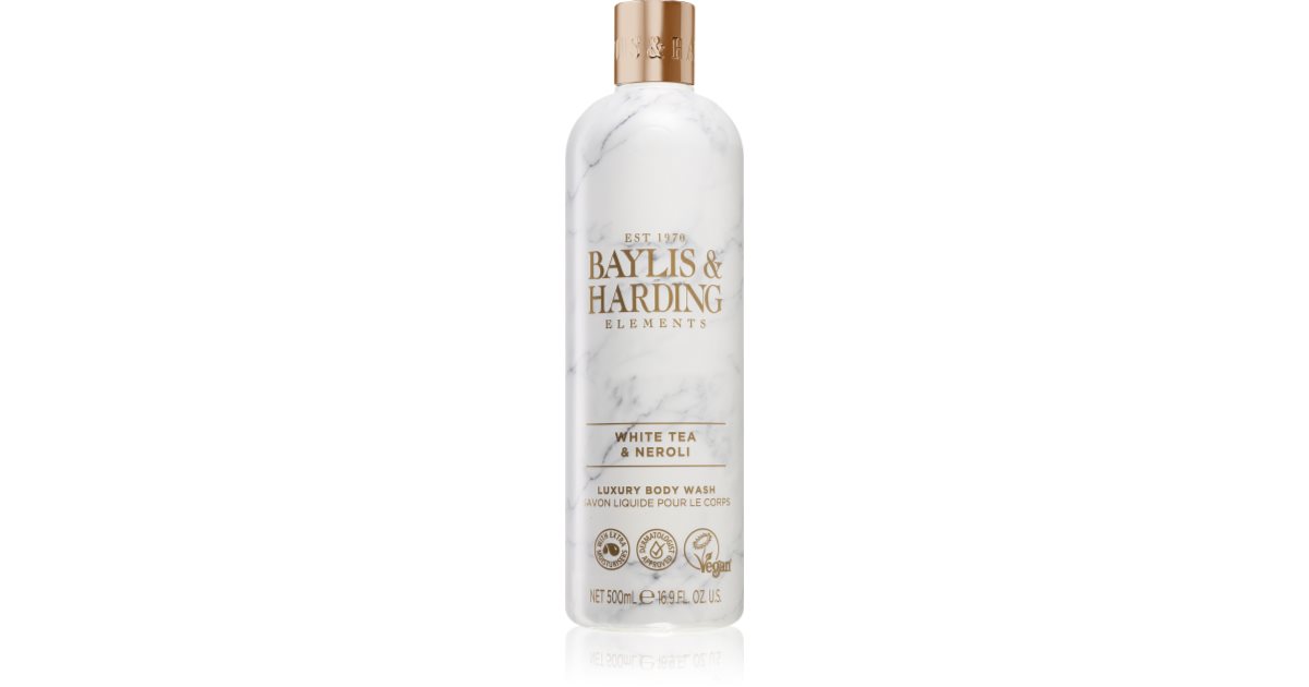 Baylis & Harding Elements White Tea & Neroli luxury shower gel | notino ...