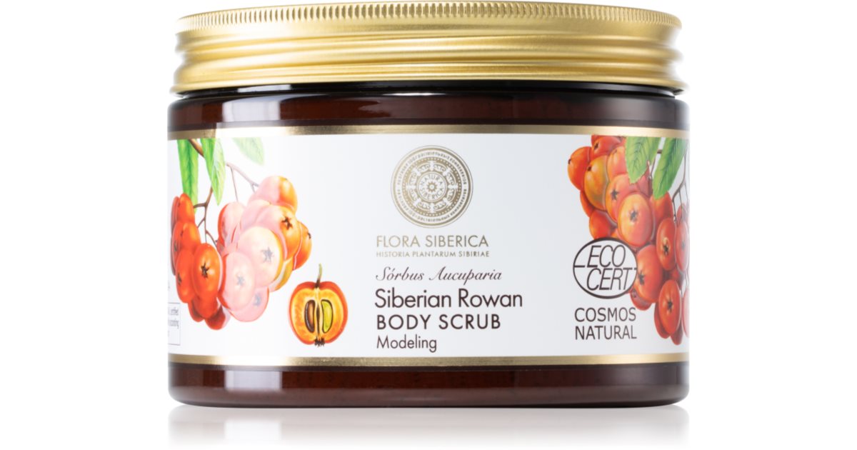 Natura Siberica Flora Siberica Siberian Rowan Bodyskrub | notino.dk