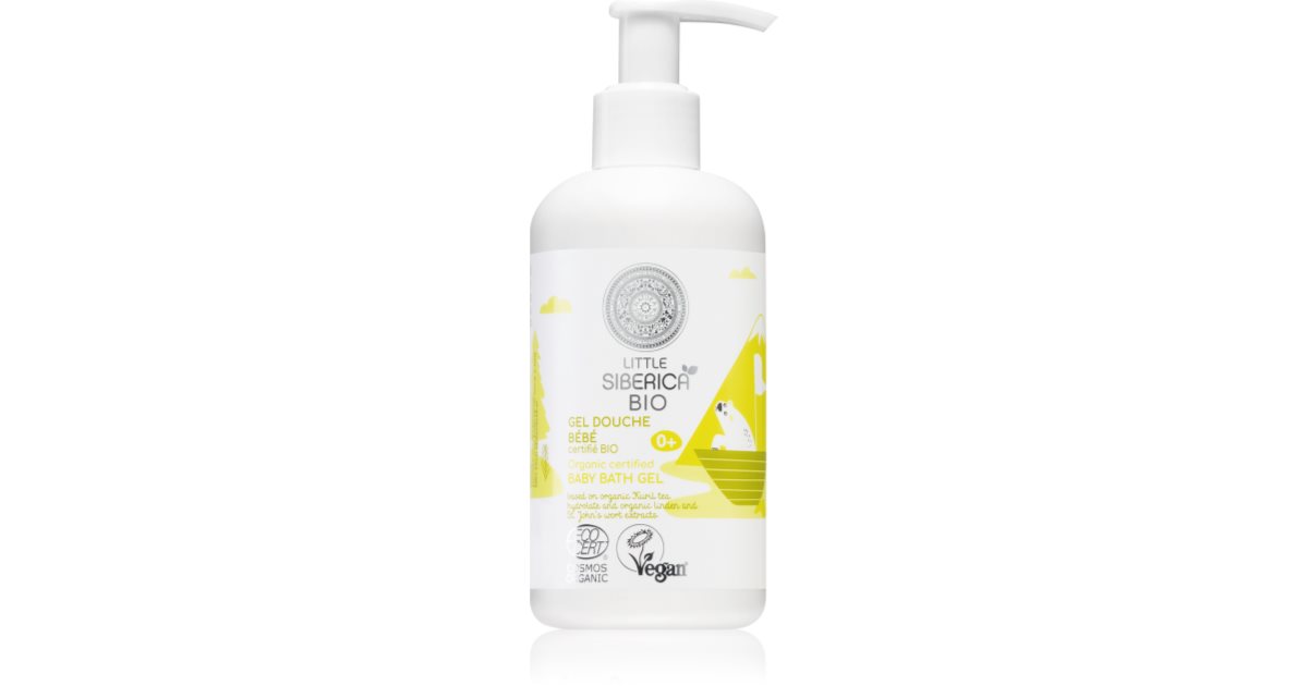Natura Siberica Little Siberica BIO koupelový gel pro děti od narození ...
