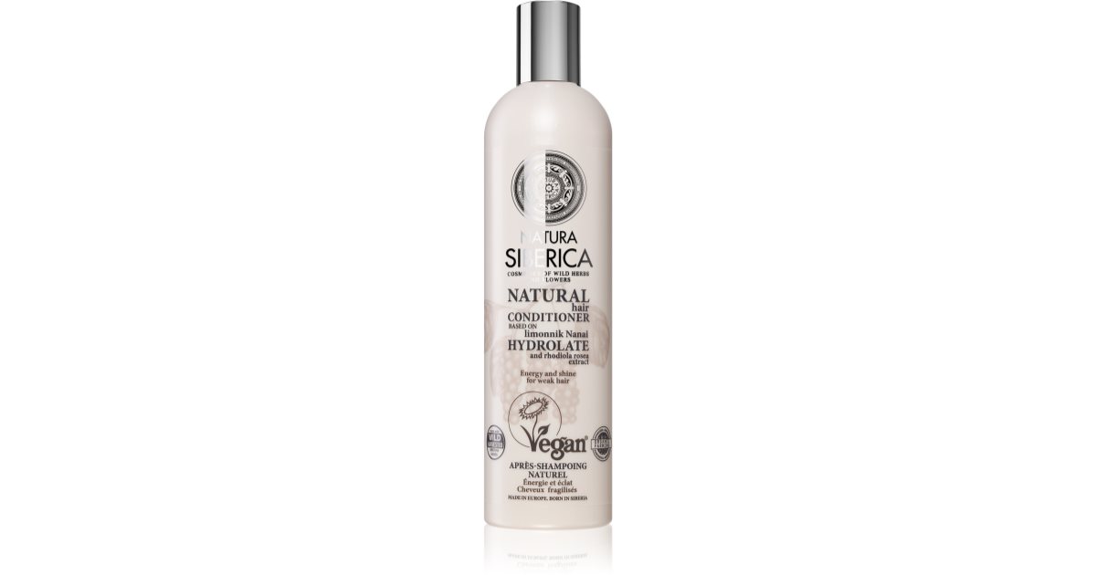 Natura Siberica Limonnik Nanai Energigivande balsam för fint ...