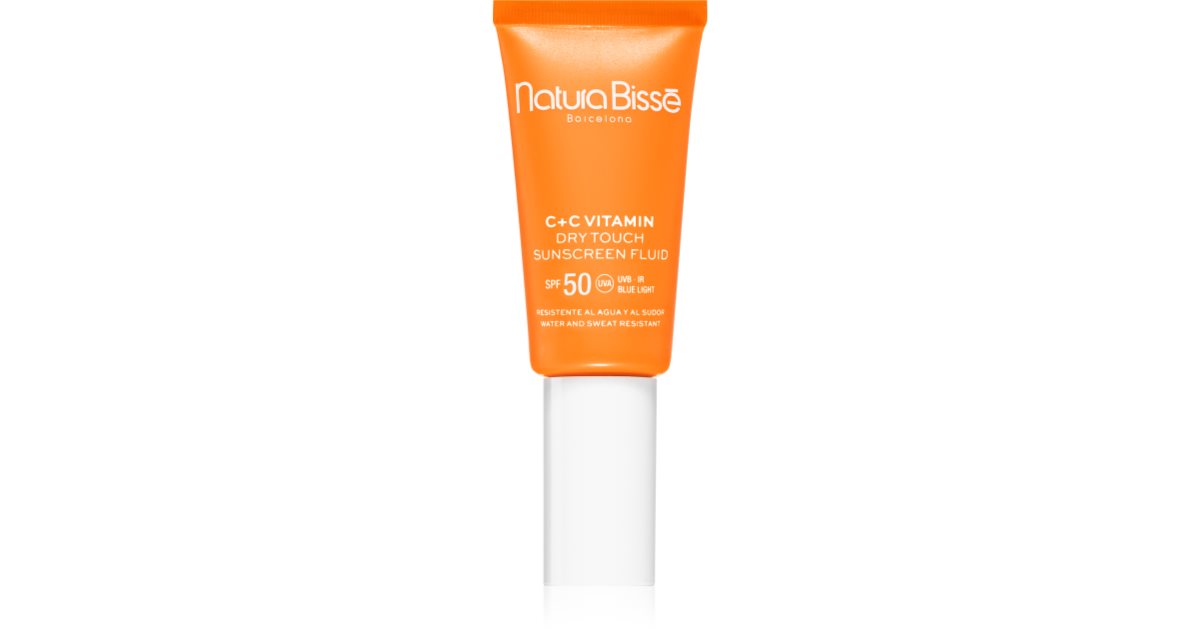Natura Bissé C+C Vitamin Dry Touch Sunscreen Fluid protection fluid SPF ...