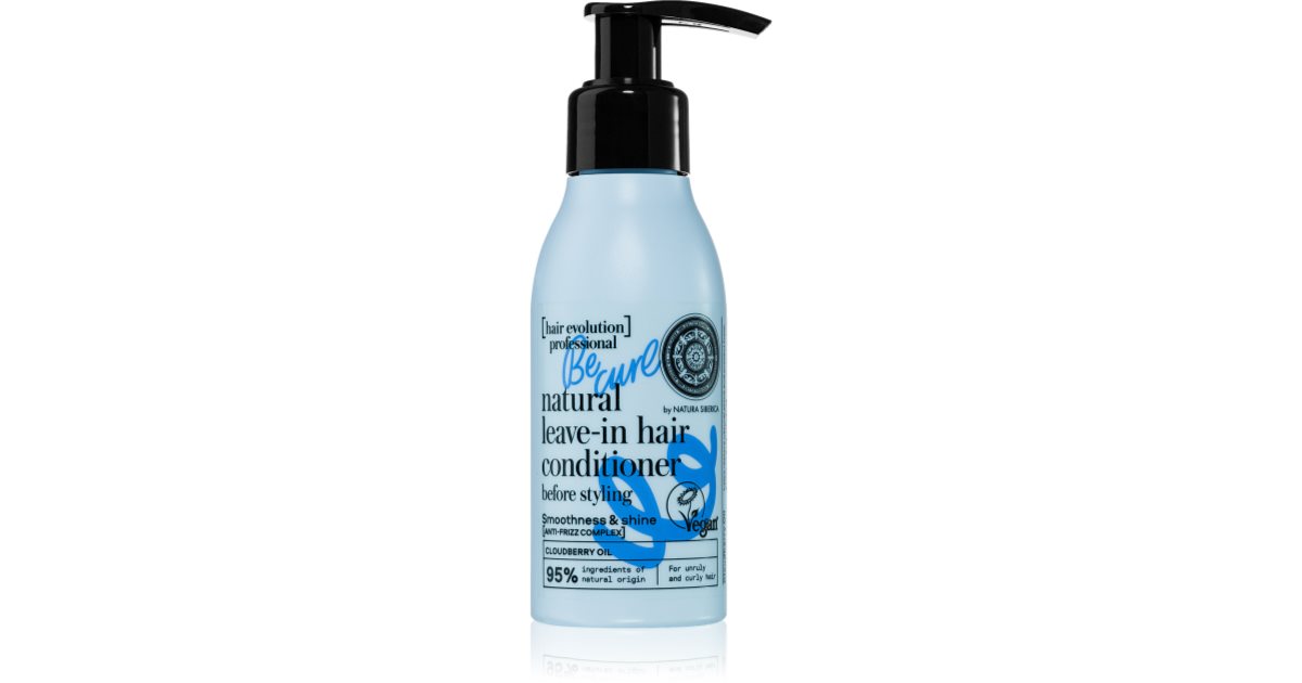 Natura Siberica Hair Evolution Be-Curl nourishing leave-in conditioner ...