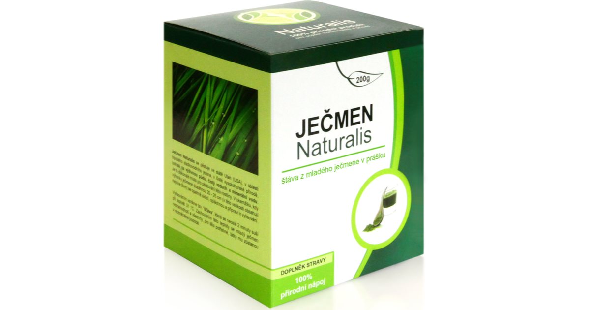 Naturalis Jačmeň BIO prírodný antioxidant v BIO kvalite | notino.sk