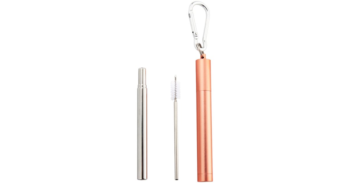Naturalis Stainless Steel Straw Telescopic set for everyday use | notino.ie