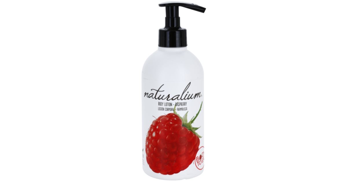 Naturalium Fruit Pleasure Raspberry nährende Body lotion