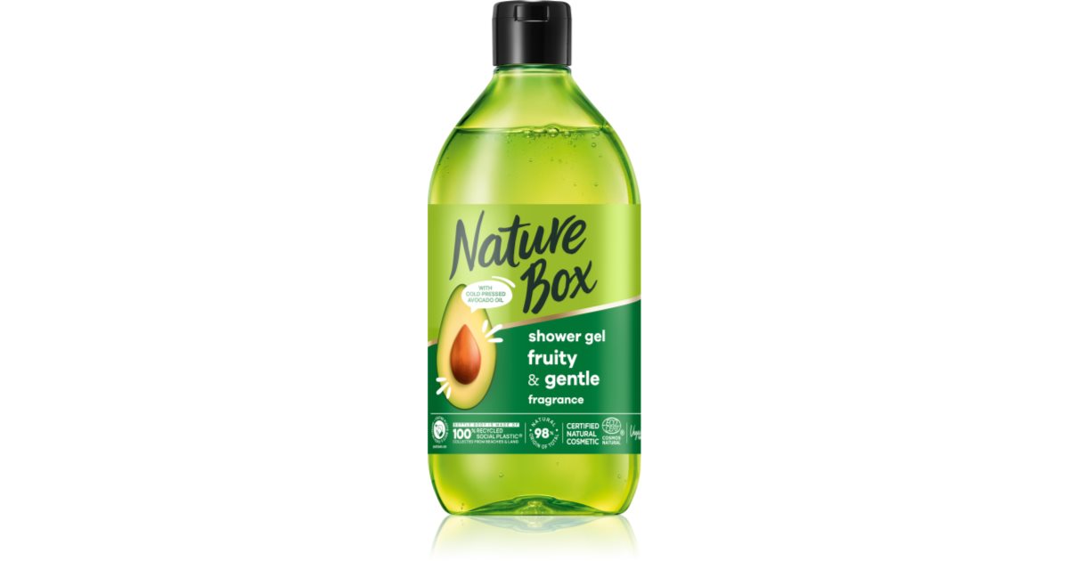 Nature Box Avocado nourishing shower gel with avocado | notino.co.uk