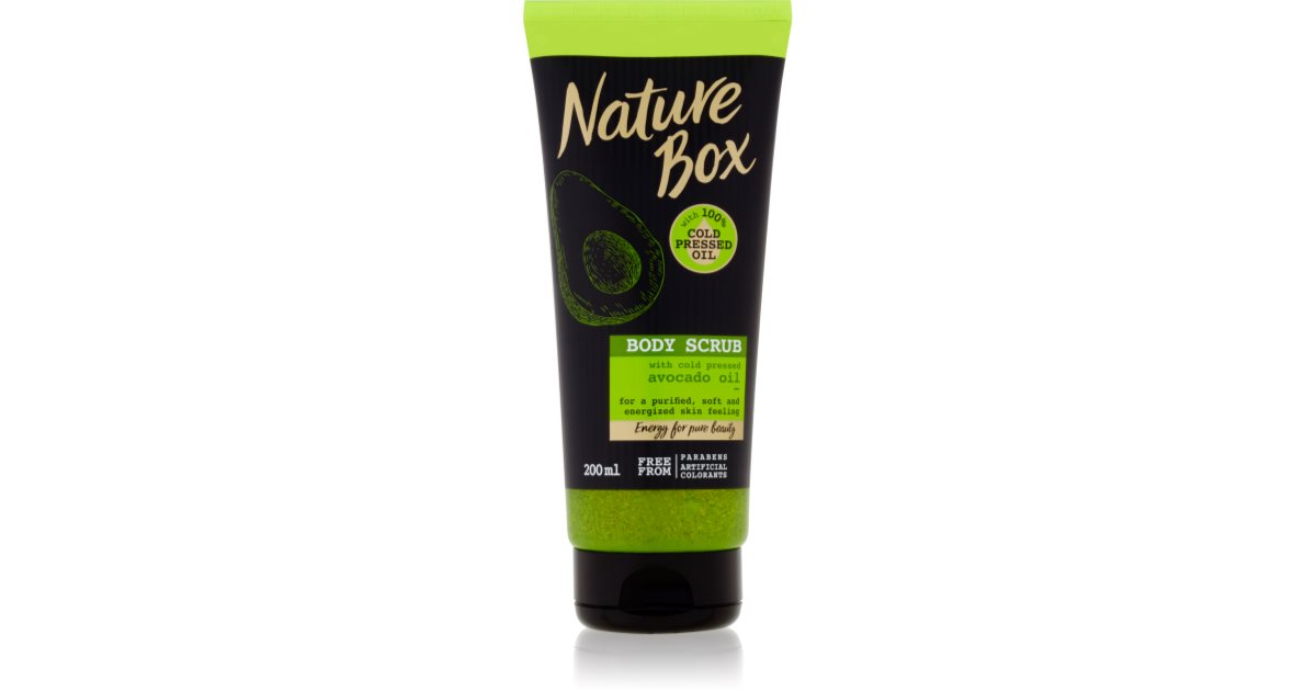 Nature Box Avocado Purifying Body Peeling | notino.co.uk