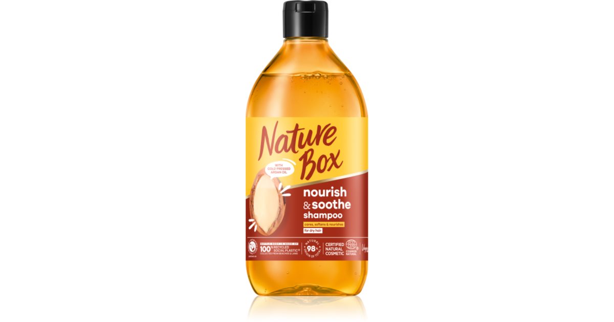 Nature Box Argan intensive nourishing shampoo with argan oil | notino.co.uk