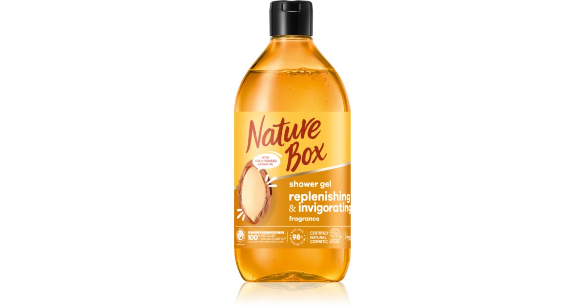 Nature Box Argan Nourishing Shower Gel with argan oil | notino.ie