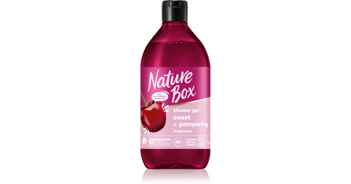 Nature Box Cherry lahodný sprchový gel | notino.cz