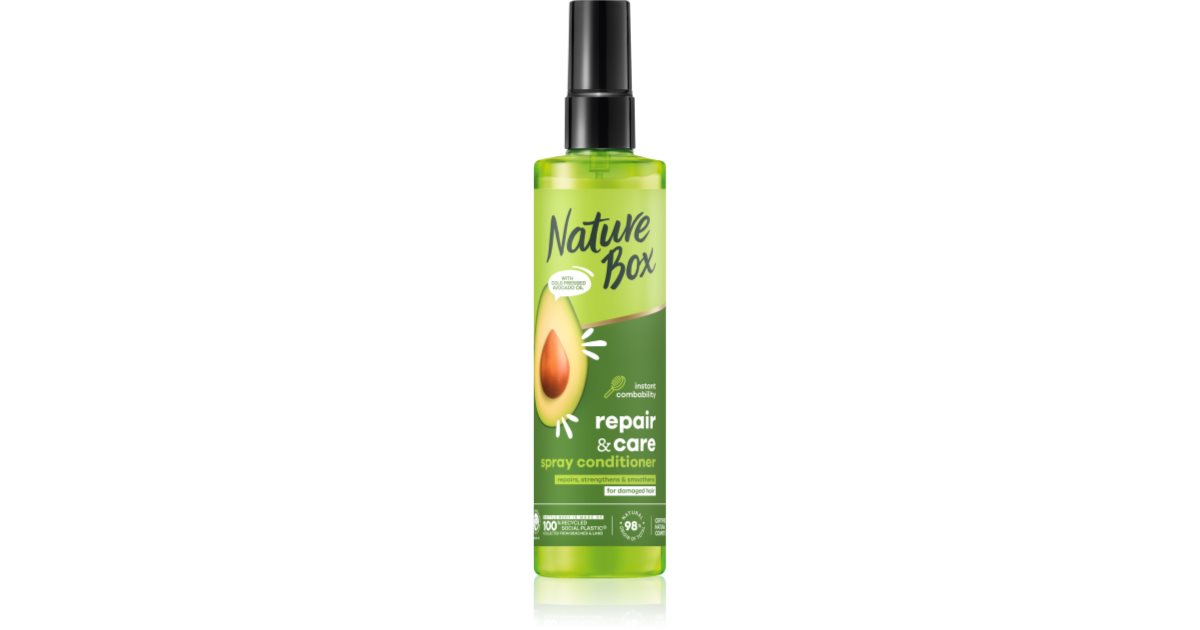 Nature Box Avocado balsam regenerujący do włosów zniszczonych