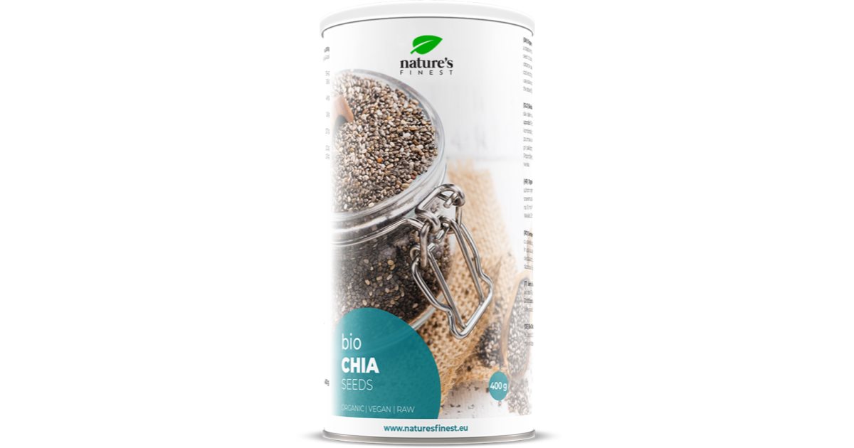 Natures Finest Chia Samen Samen in BIO-Qualität | notino.at