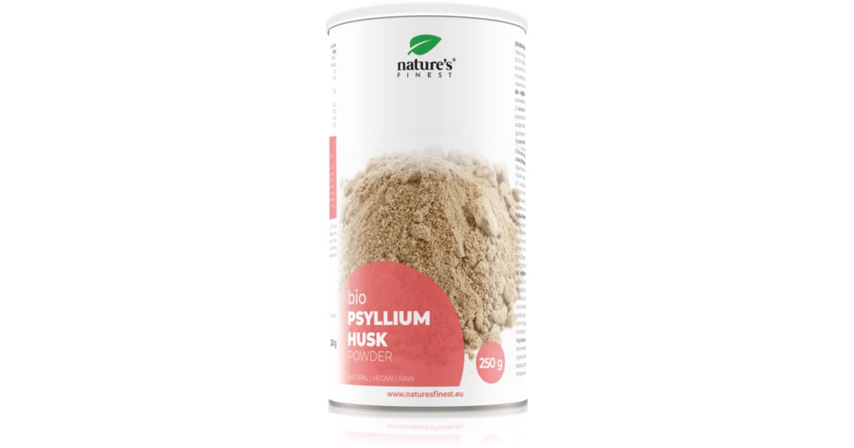 Natures Finest Psyllium Husk Ballaststoffe in BIO-Qualität | notino.at