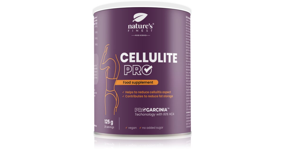 Natures Finest Cellulite PRO integratore alimentare anticellulite ...