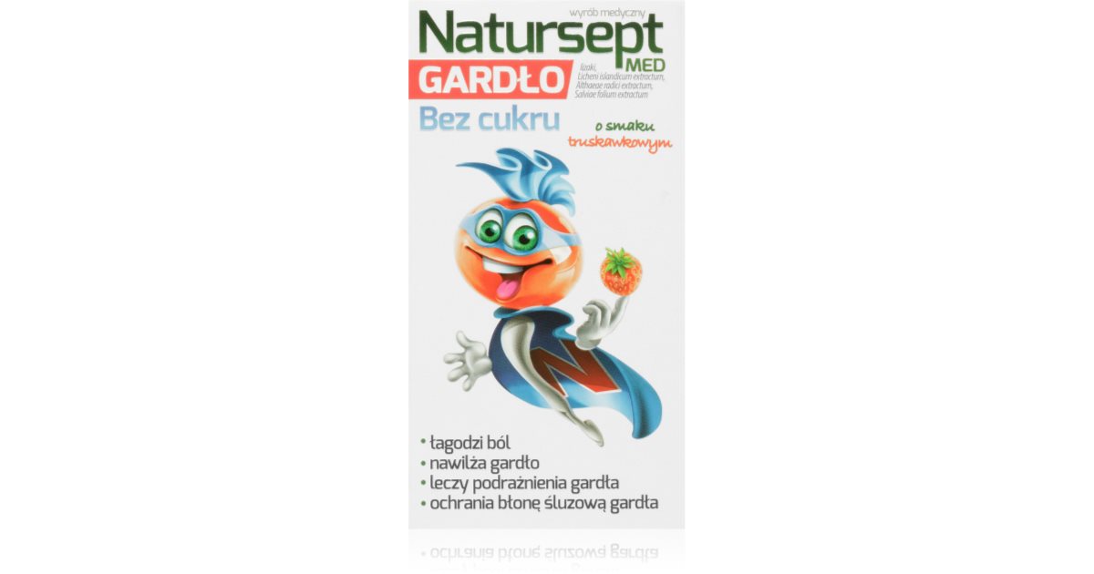 Natursept Med Gardło bez cukru | notino.pl Natursept Med Gardło bez cukru | notino.pl