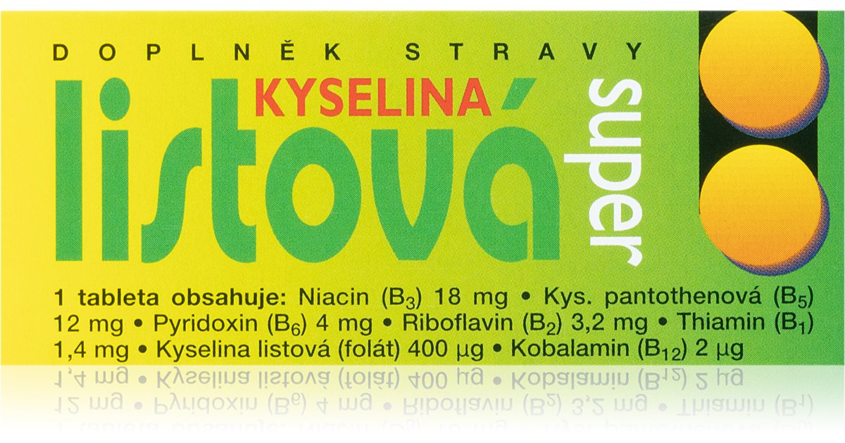 NATURVITA Kyselina listová Super tablety s kyselinou listovou | notino.sk