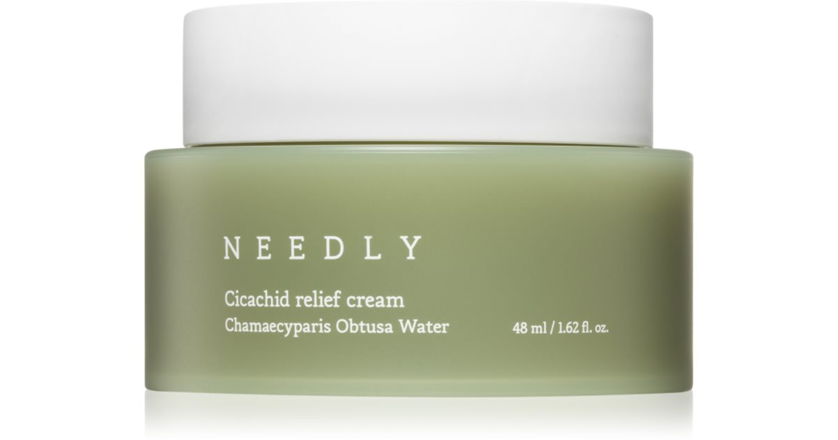 NEEDLY Cicachid Relief Cream deeply regenerating cream with soothing ...