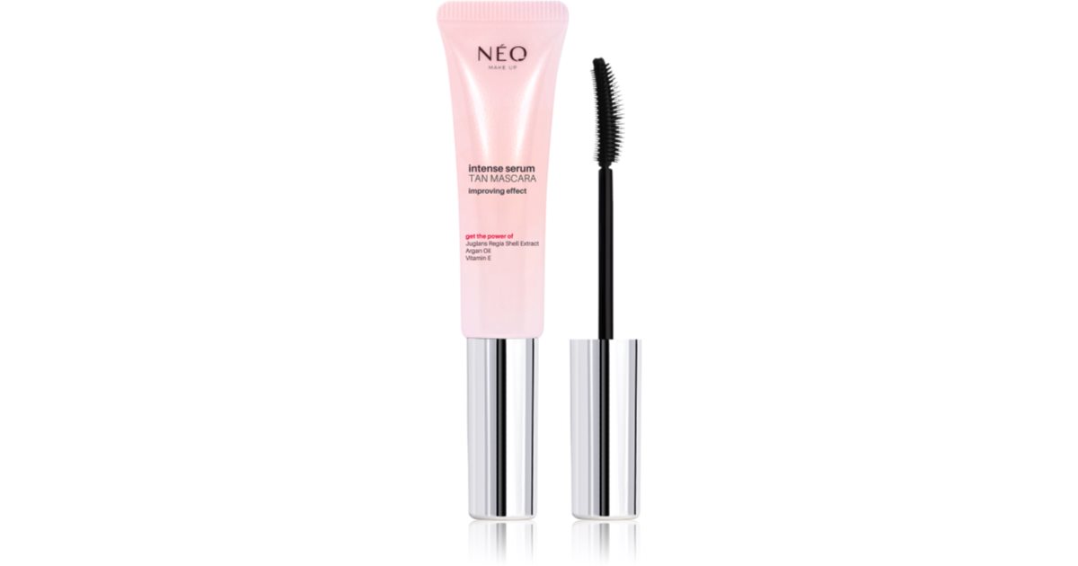 NEO MAKE UP Intense Serum Tan Mascara strengthening mascara with ...