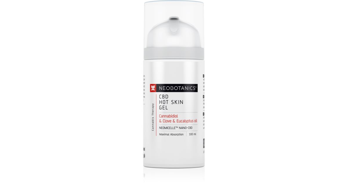 Neobotanics CBD Hot Skin Gel warming massage gel with CBD | notino.co.uk