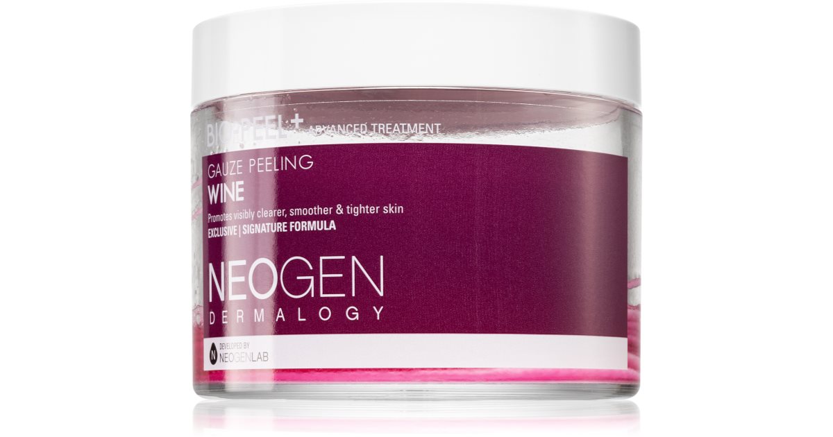 Recensione di Neogen Dermalogy Bio-Peel+ Gauze Peeling Wine dischetti ...