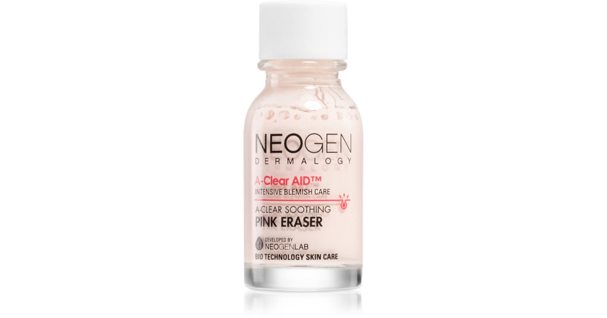 Neogen Dermalogy A-Clear Soothing Pink Eraser topical acne treatment ...