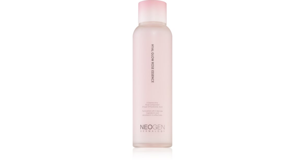 Neogen Dermalogy Hyal Glow Rose Essence hydrating essence with rose ...