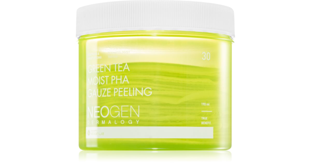 Neogen Dermalogy Clean Beauty Gauze Peeling Green Tea Moist PHA ...