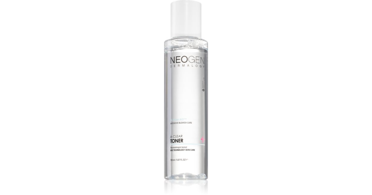 Neogen Dermalogy A-Clear Soothing Toner verfeinernder und Feuchtigkeit ...