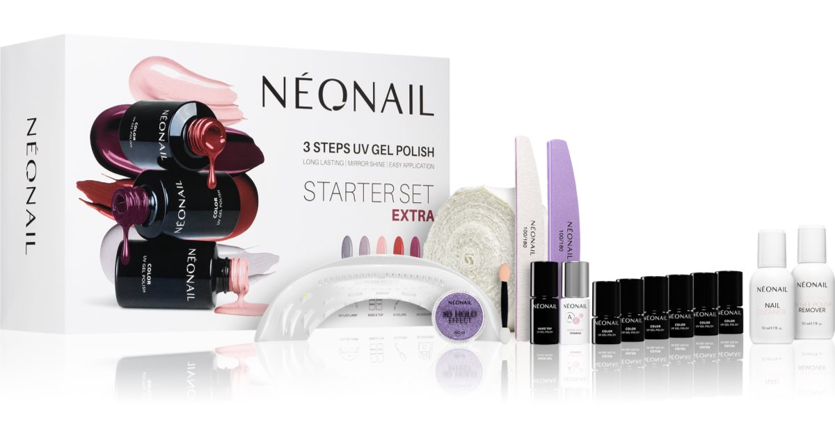 NEONAIL Starter Set Extra ensemble ongles | notino.fr