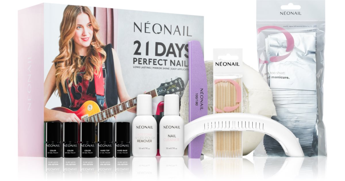 NEONAIL Starter Set 21 Days Perfect Nails kit manucure parfaite | notino.be