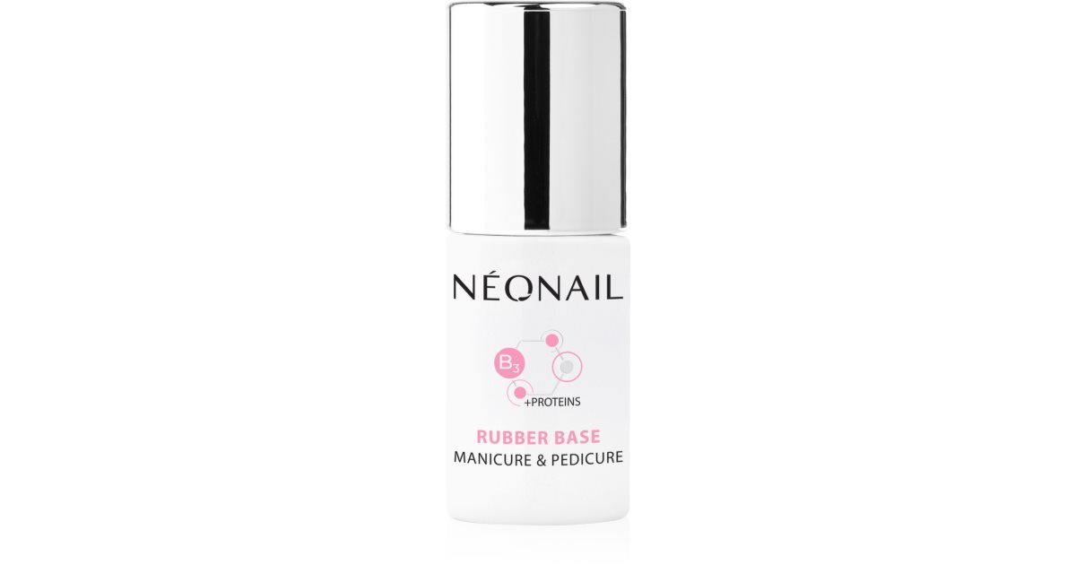 NEONAIL Manicure & Pedicure Rubber Base Base Coat Gel For Gel Nails ...