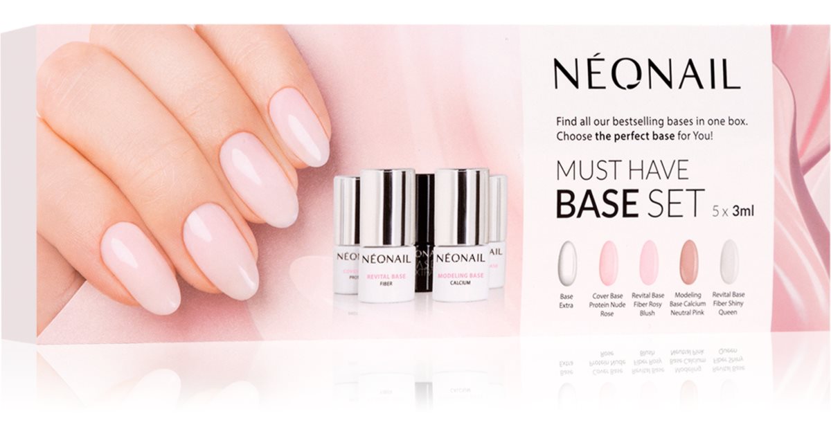 NEONAIL Must Have Base Set nail polish set (using a UV/LED lamp ...