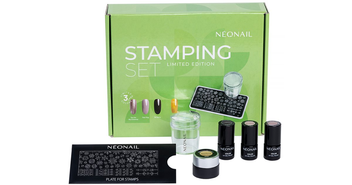 NEONAIL XMAS Set Stamping Set dárková sada (pro modeláž nehtů) | notino.cz