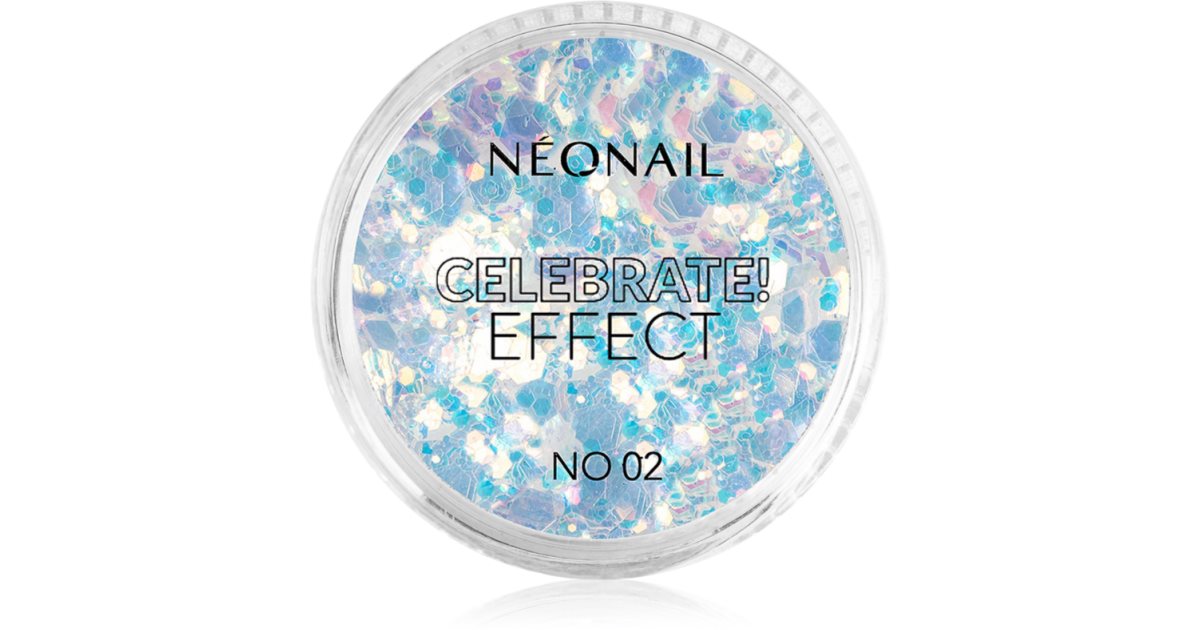 NEONAIL Effect Celebrate! brokat do paznokci