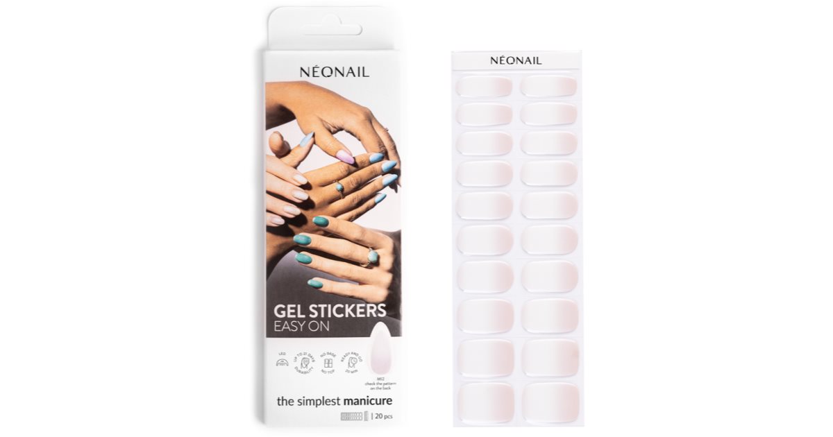 NEONAIL Easy On Gel Stickers nail stickers | notino.co.uk
