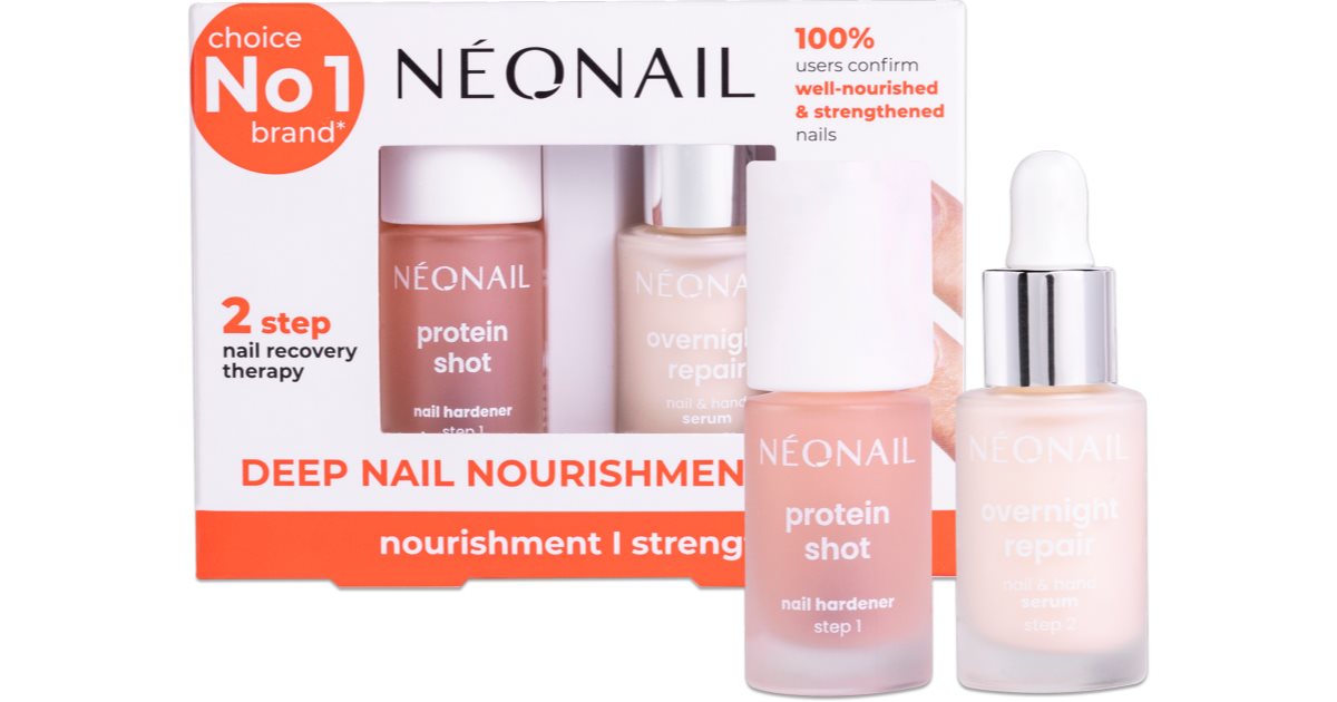 NEONAIL Nail Care Set Deep Nail Nourishment set for nails and cuticles ...